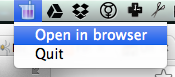 GitHub - gourneau/ipython-osx-menu: Easily run and access iPython notebook from the OS X Menu bar